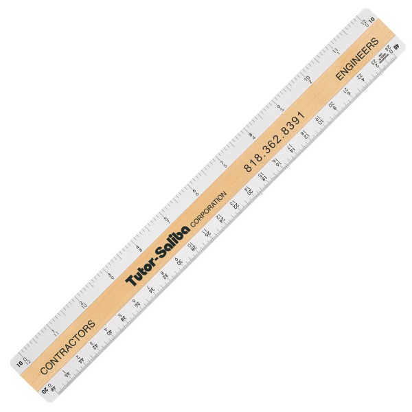 Civil Engineering Rulers, Custom Printed With Your Logo!