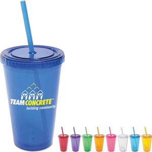 Acrylic Drinking Cups, Custom Imprinted With Your Logo!