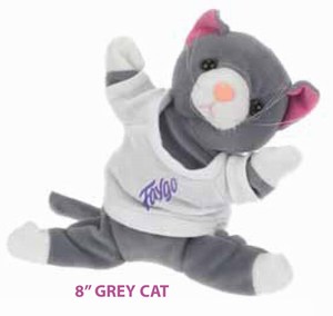 Cat Stuffed Animals, Custom Imprinted With Your Logo!
