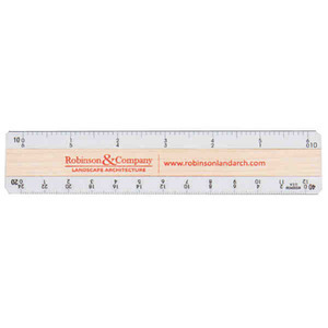 Civil Engineering Rulers, Custom Printed With Your Logo!