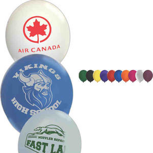Custom Imprinted Crystal Latex Balloons