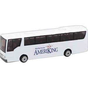 Die Cast Tour Buses, Customized With Your Logo!