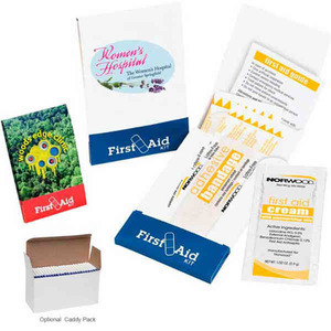 First Aid Kits, Custom Imprinted With Your Logo!