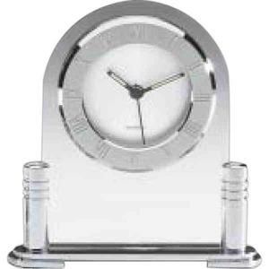 Glass Clocks, Customized With Your Logo!