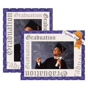 Graduation Paper Picture Frames, Customized With Your Logo!