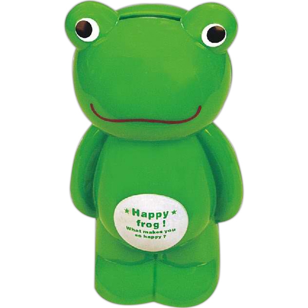 Custom Printed Frog Shaped Savings Banks