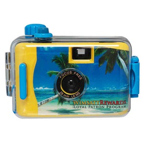 Waterproof Disposable Cameras, Custom Imprinted With Your Logo!